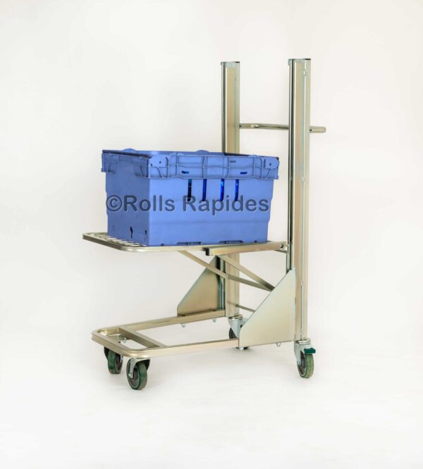 Shelf stacking trolley H900 – Ø 20mm – Rolls Rapides