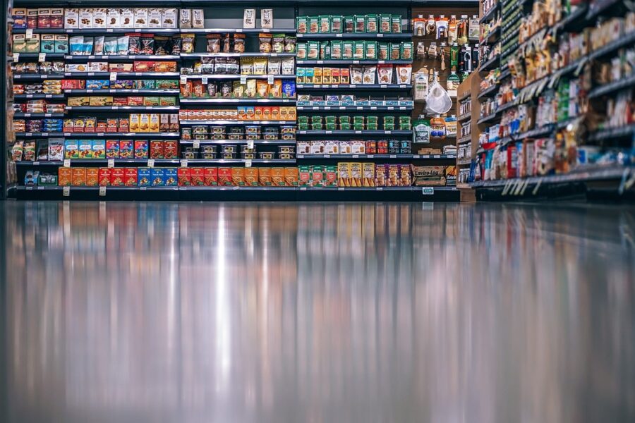 Comment organiser les rayons d'un supermarché
